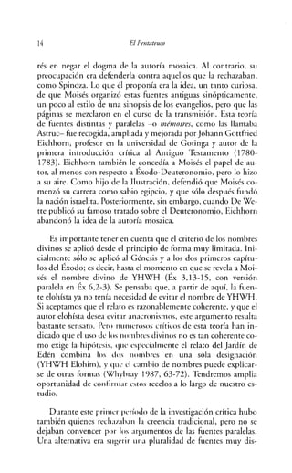 Joseph Blenkinsopp - El pentateuco _ introducción a los cinco primeros ...