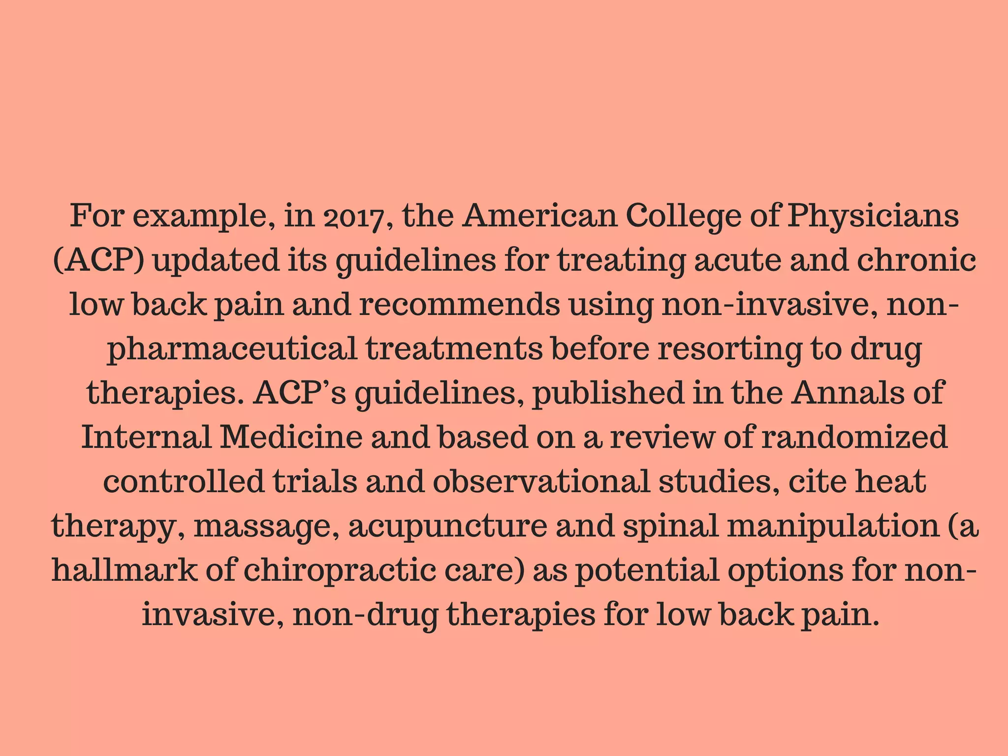 Joseph borio : non pharmaceutical treatment options | PPT