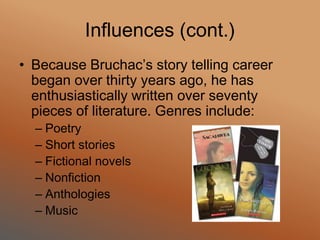 Joseph Bruchac Author Study | PPT