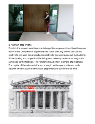 5 Design Tips to Design like an Architect | PDF