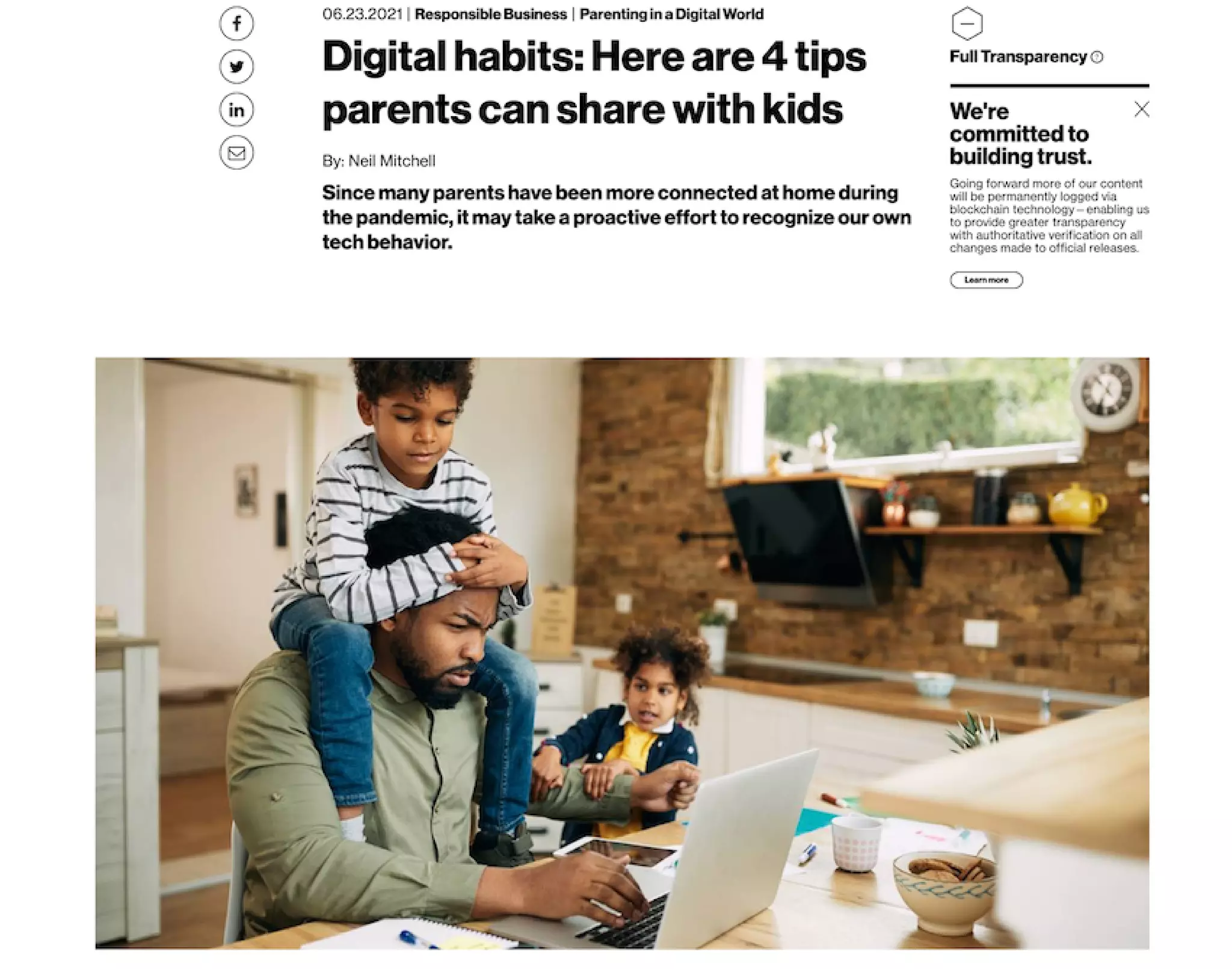 Digital habits: Here are 4 tips parents can share with kids | PPT