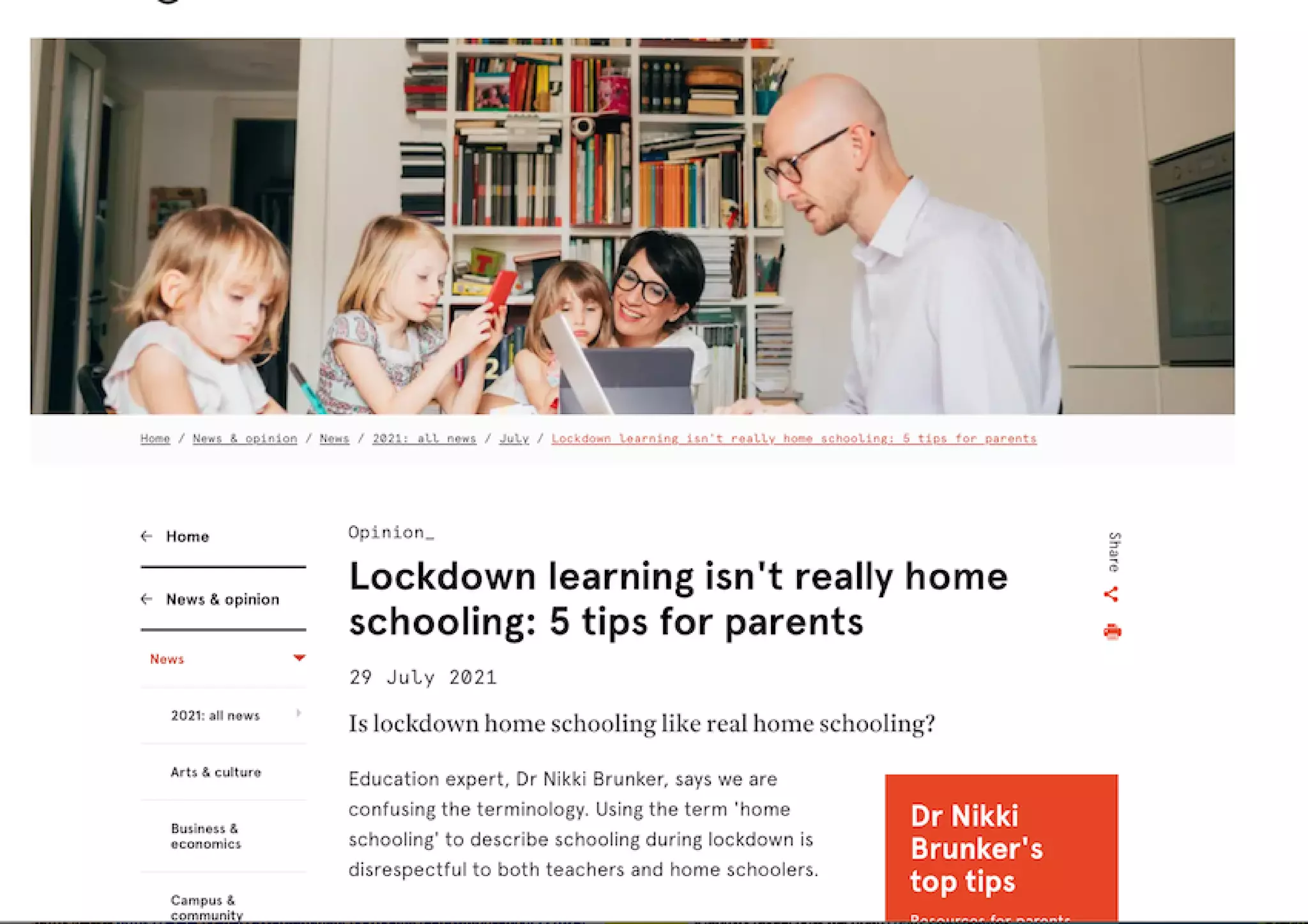 Lockdown learning isn't really home schooling tips for parents | PPT