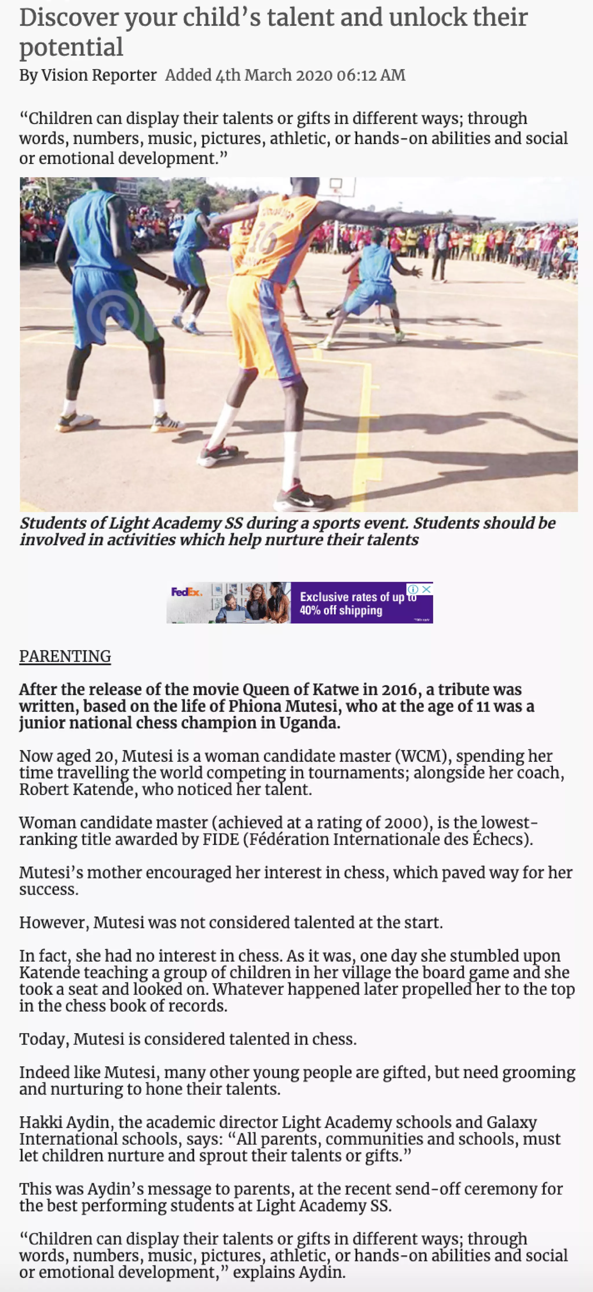 Discover your child's talent and unlock their potential | PDF