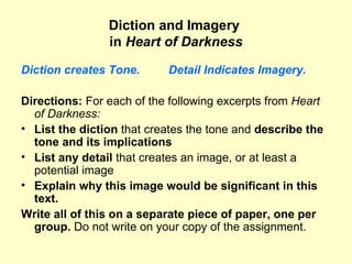 Joseph conrad’s heart of darkness (powerpoint) | PPT