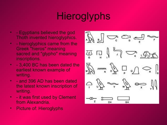 Josephine D8 17(Social Project Hieroglyphs) | PPT