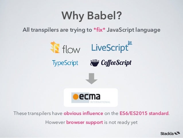 From Hacker To Programmer W Webpack Babel And React