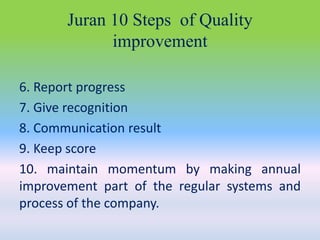 Joseph Juran Quality