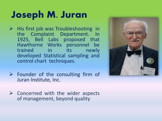Joseph Juran Quality