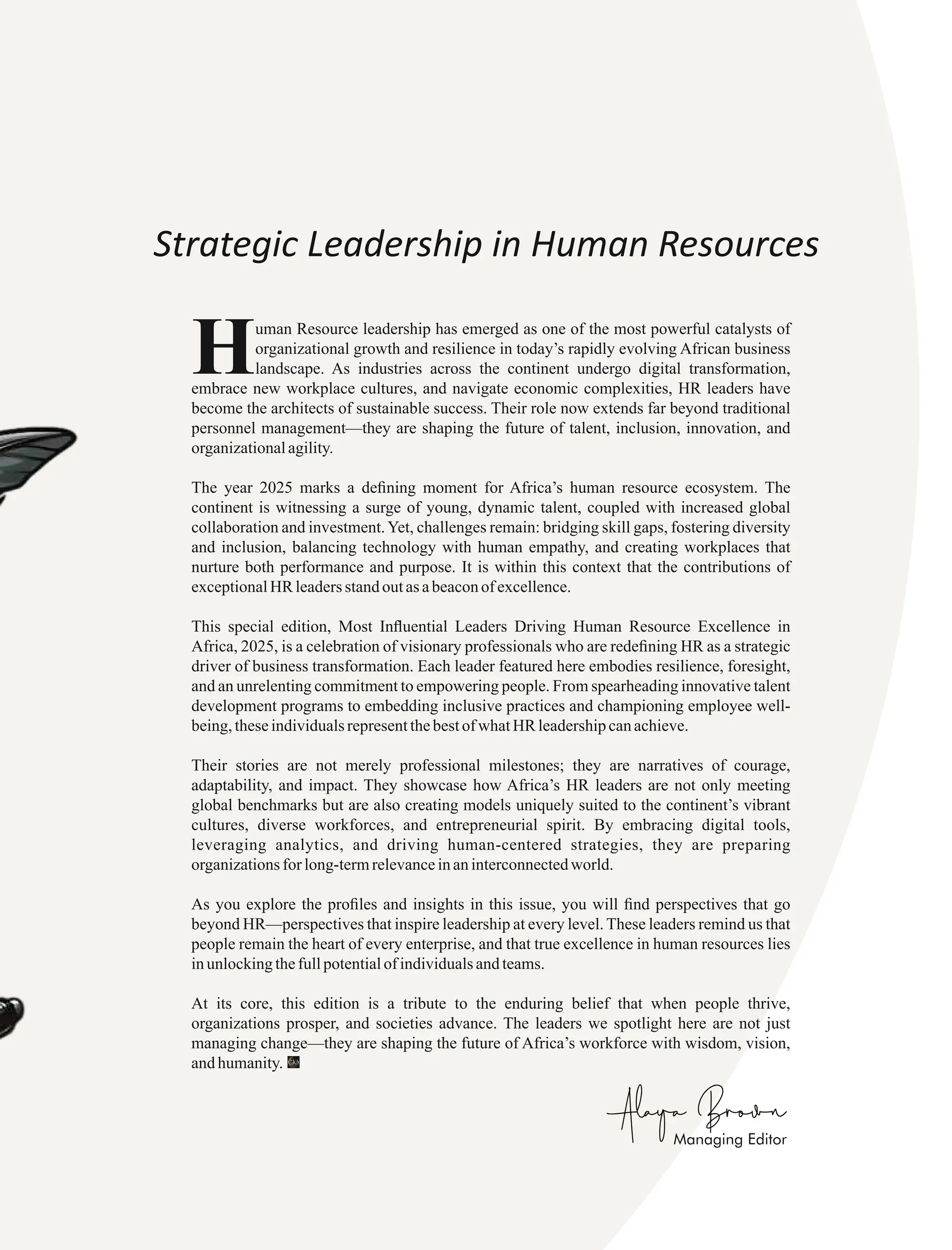 Joseph Mathenge - Most Influential Leaders Driving Human Resource ...