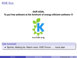 SFScon 21 - Joseph P. De Veaugh-Geiss - Sustainable Software & Blauer Engel Eco-Certification ...