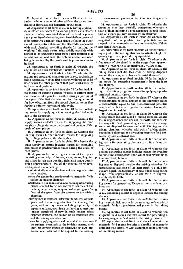 Joseph Papp - Inert Gas Fuel, Fuel Preparation 4428193 | PDF
