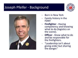 Joseph Pfeifer by Jillian Sala | PPT
