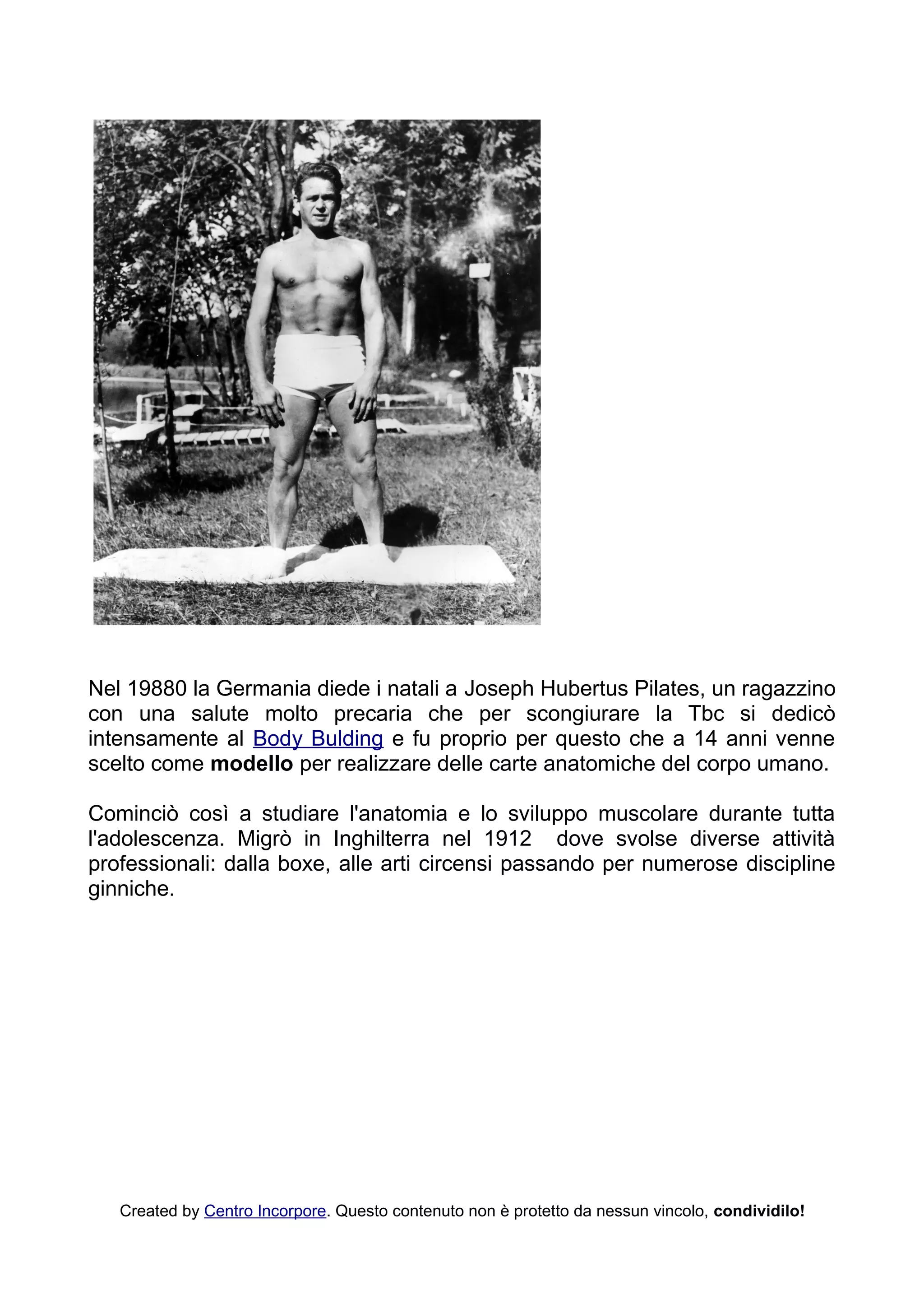 Joseph pilates | PDF