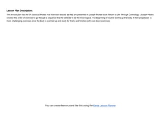 Joseph Pilates_ 34 Classic Mat Exercises_longversion.pdf