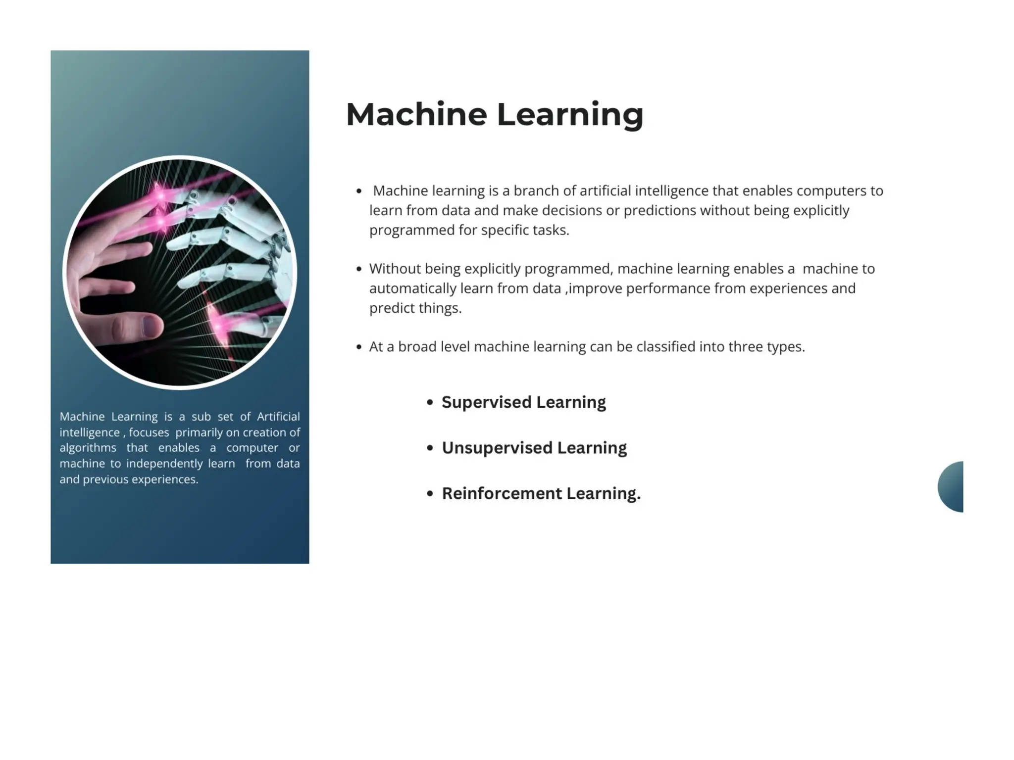 powerpoint presentation machiene learning | PPTX