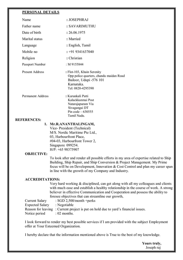 Joseph resume | PDF