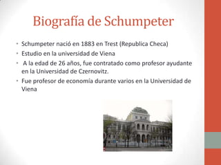 Joseph schumpeter | PPTX | Business | Business and Finance