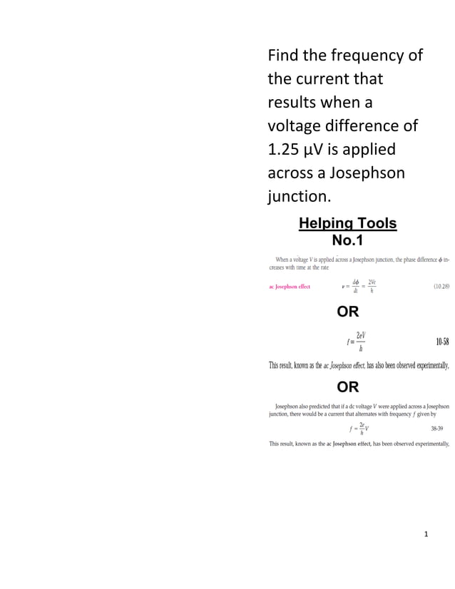 Josephson.pdf | Physics | Science