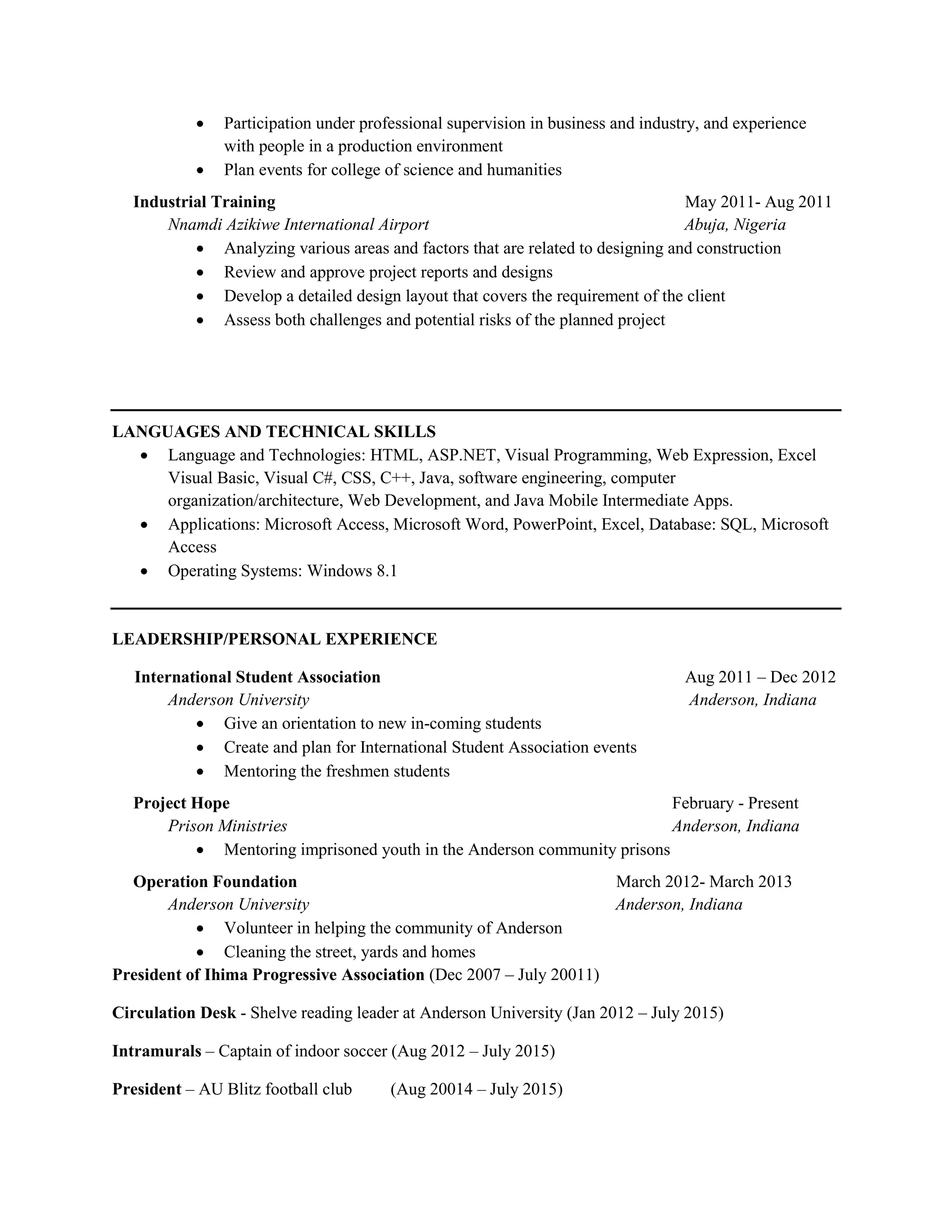 Joseph's resume | PDF