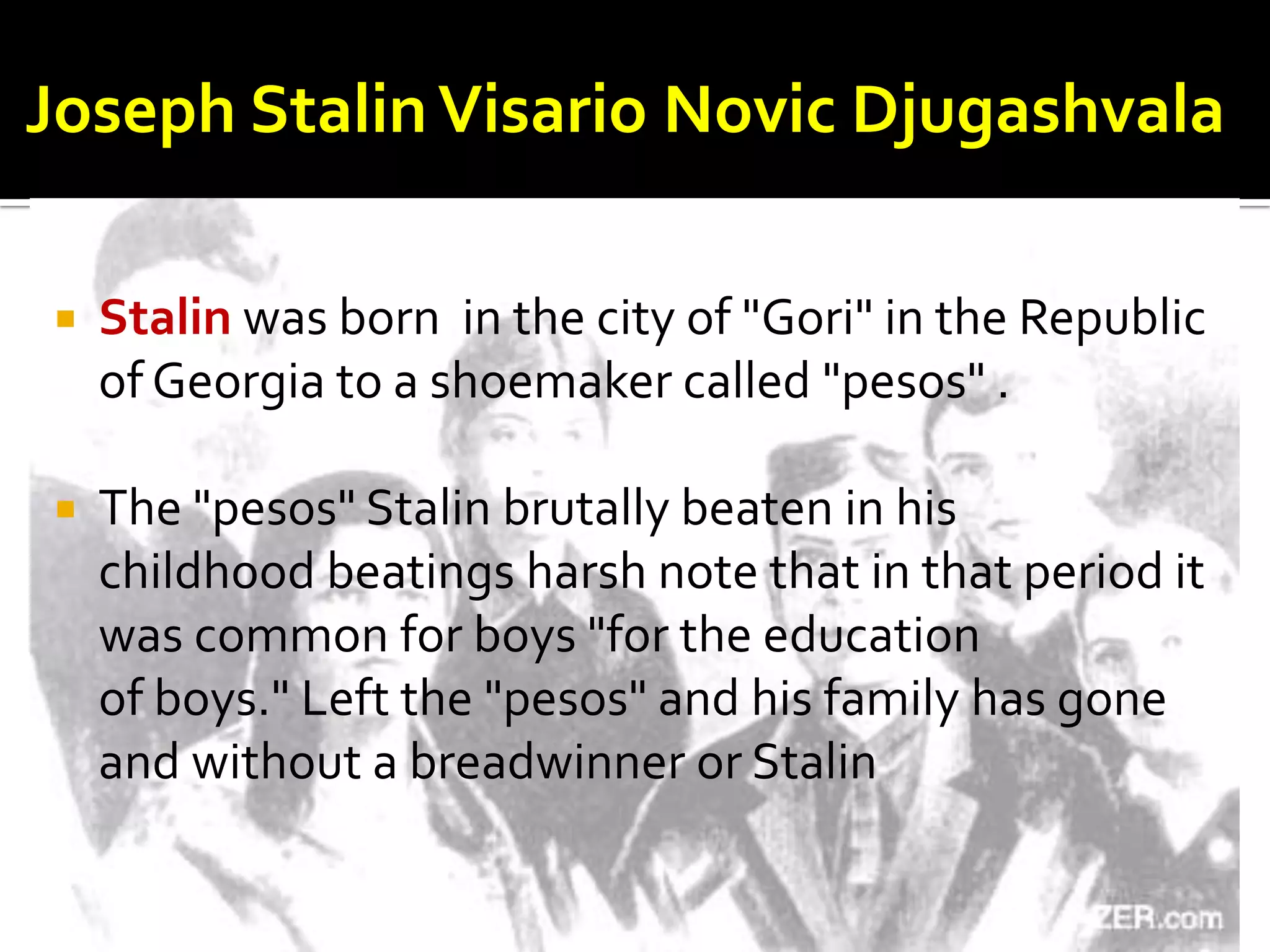 Joseph stalin | PPTX
