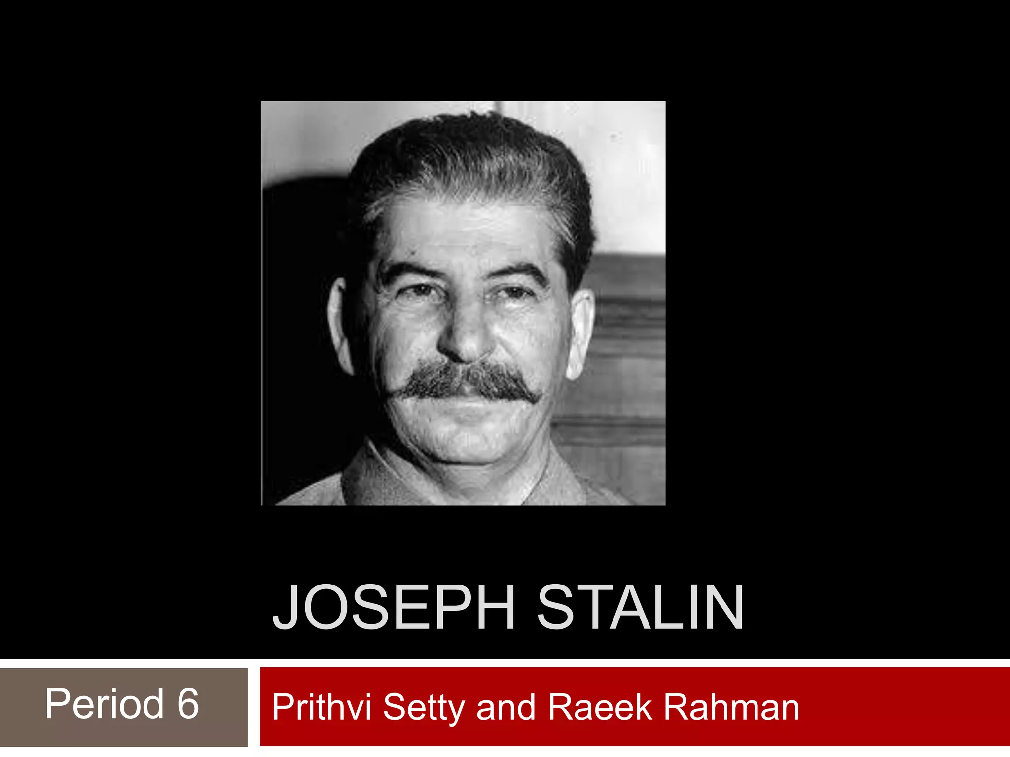 Joseph stalin | PPT