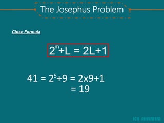 Josephus problem | PPT