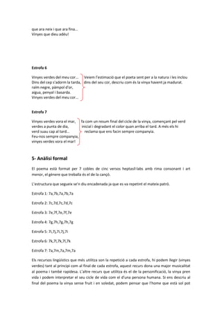 Vinyes verdes vora el mar | PDF