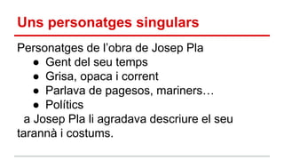 Josep pla | PPTX