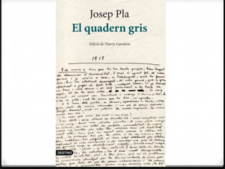 Josep pla i casadevall | PPTX