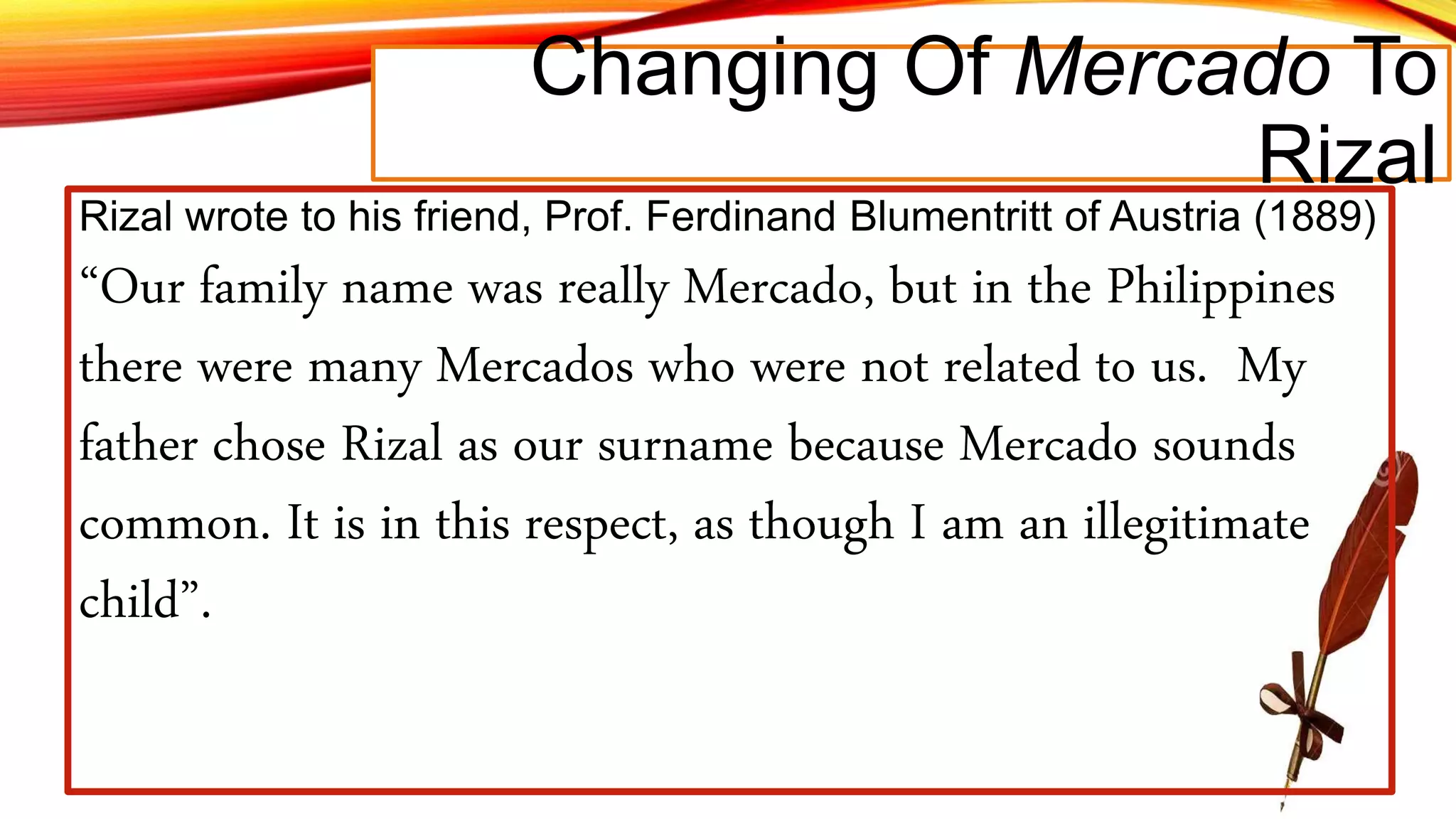 Jose protacio rizal | PPTX | Genealogy and Ancestry | Hobbies & Interests