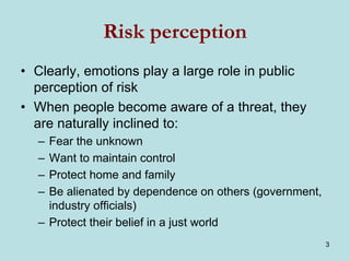 Risk Communication Env Health | PDF
