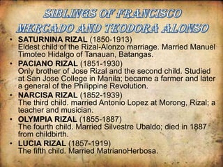Jose Rizal's childhood | PPTX