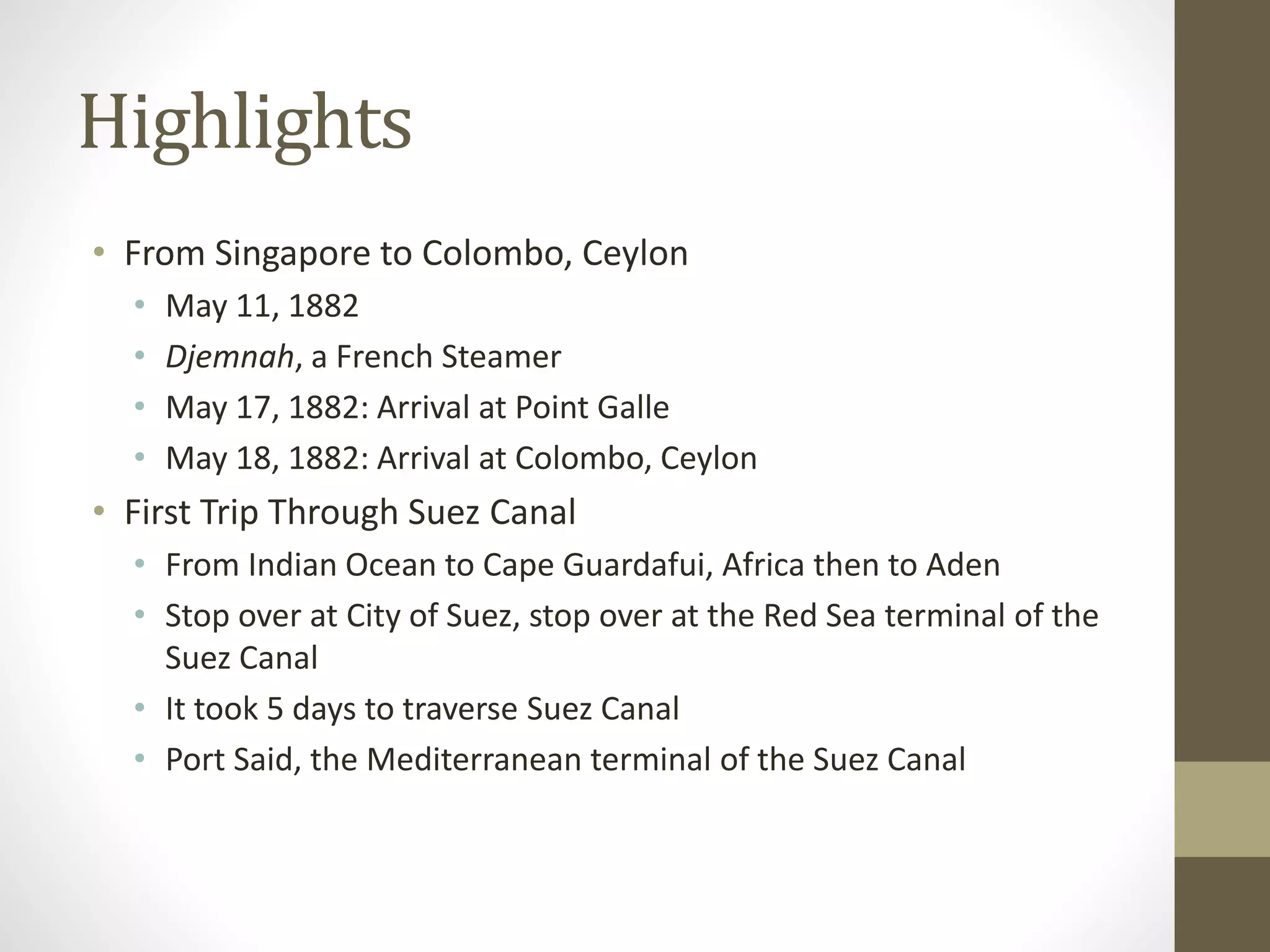 Jose Rizal's First Trip Abroad | PPTX