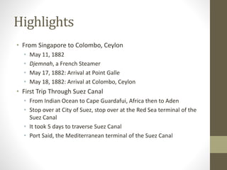 Jose Rizal's First Trip Abroad | PPTX