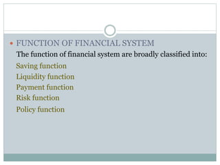 INDIAN FINANCIAL SYSTEM | PPT