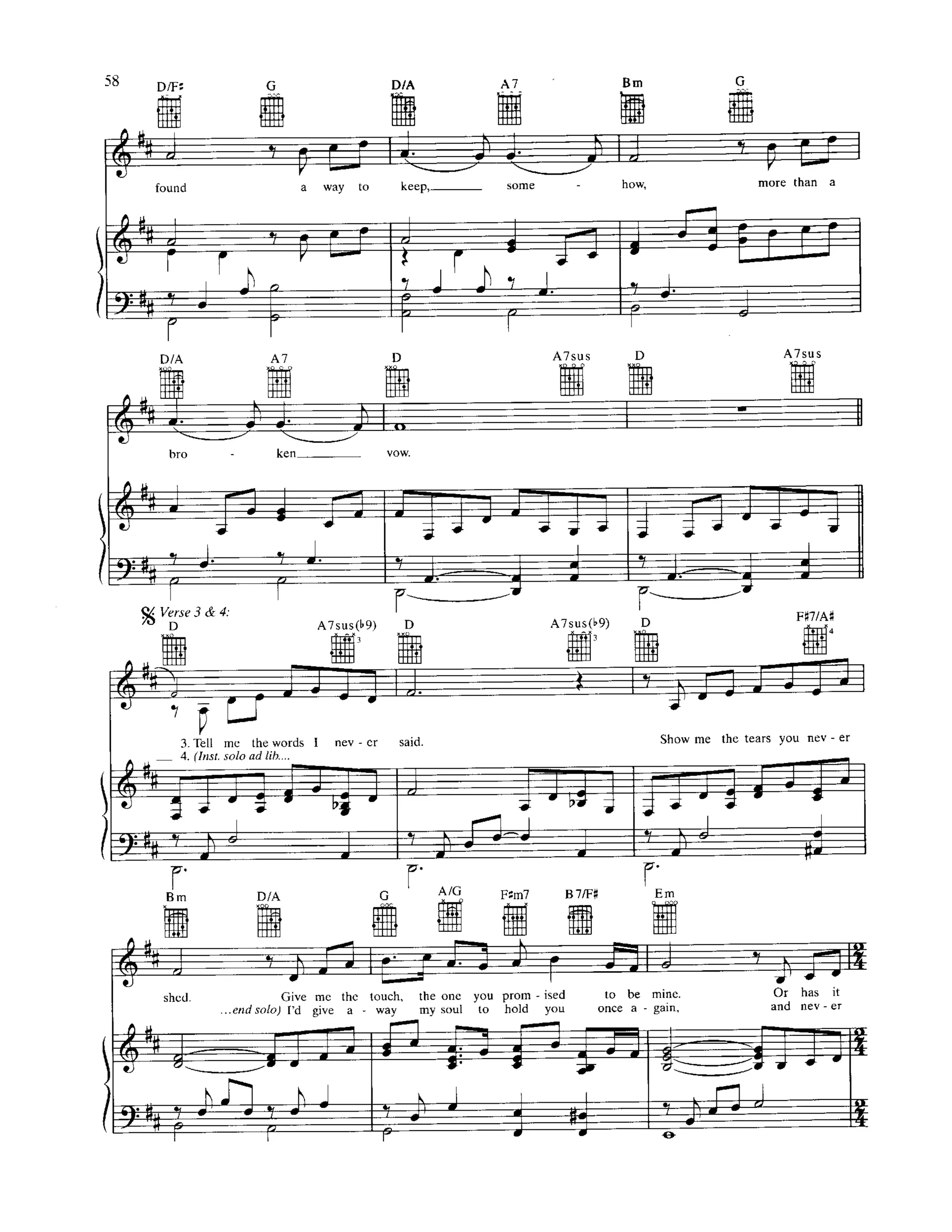 Josh Groban Broken Vow | PDF