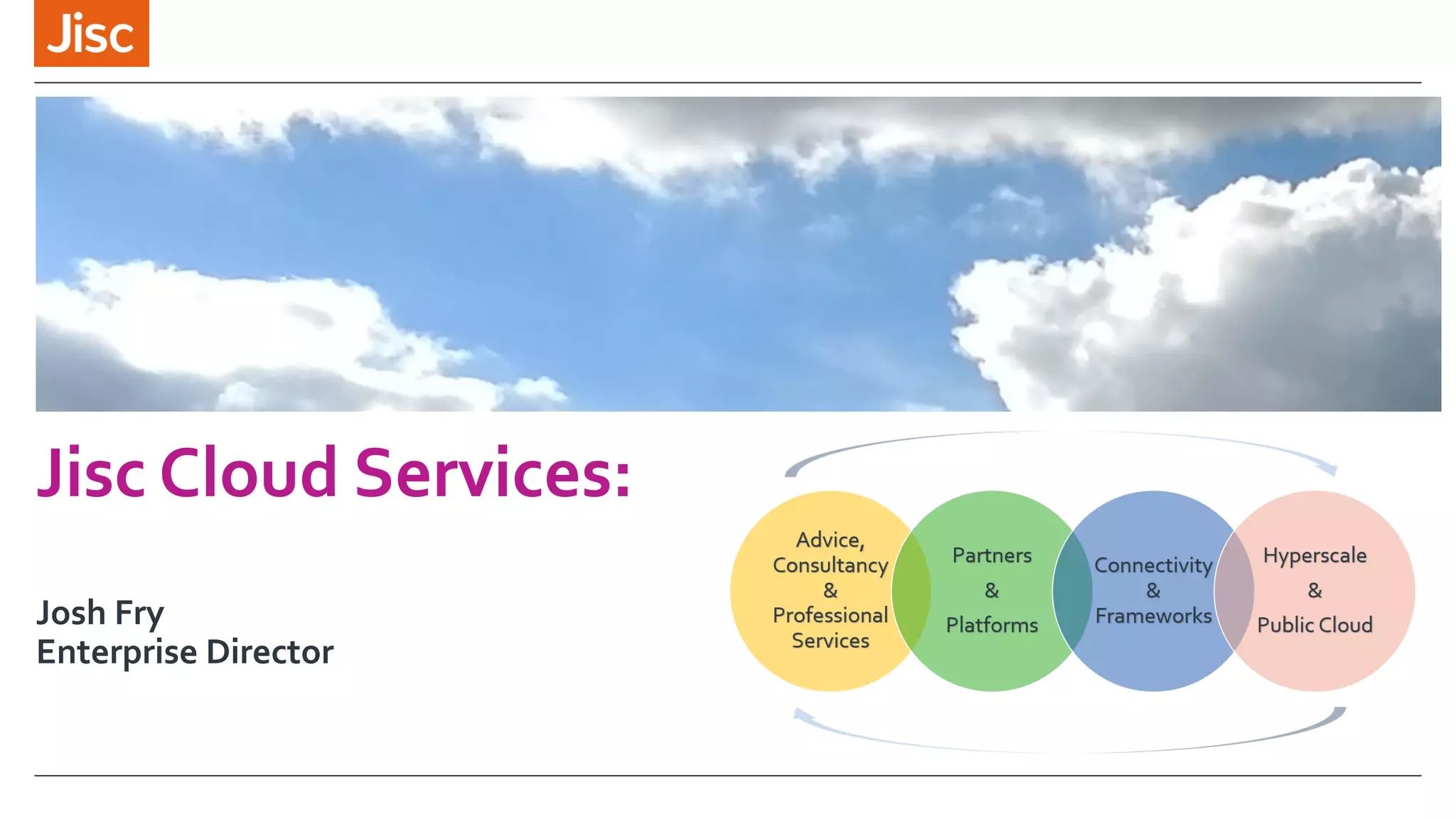 Jisc cloud services | PPT