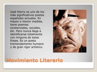 José hierro | PPTX