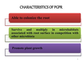 PGPR and its role in crop plants | PPTX