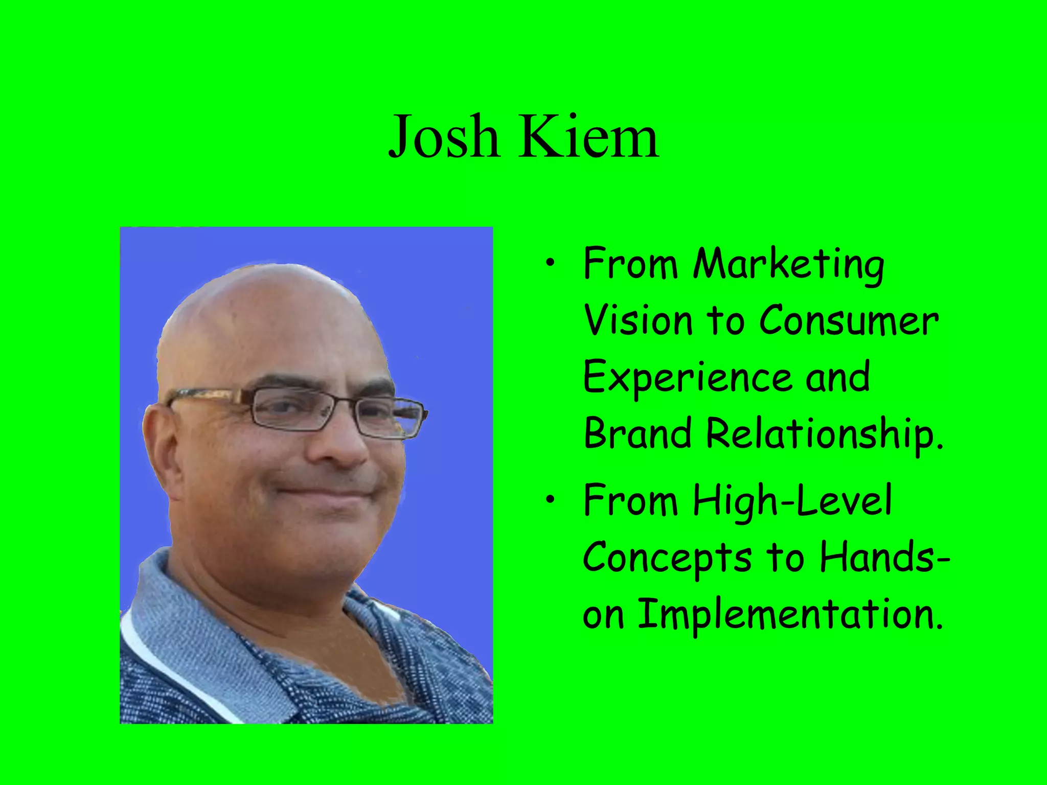 Josh Kiem Slides | PPT