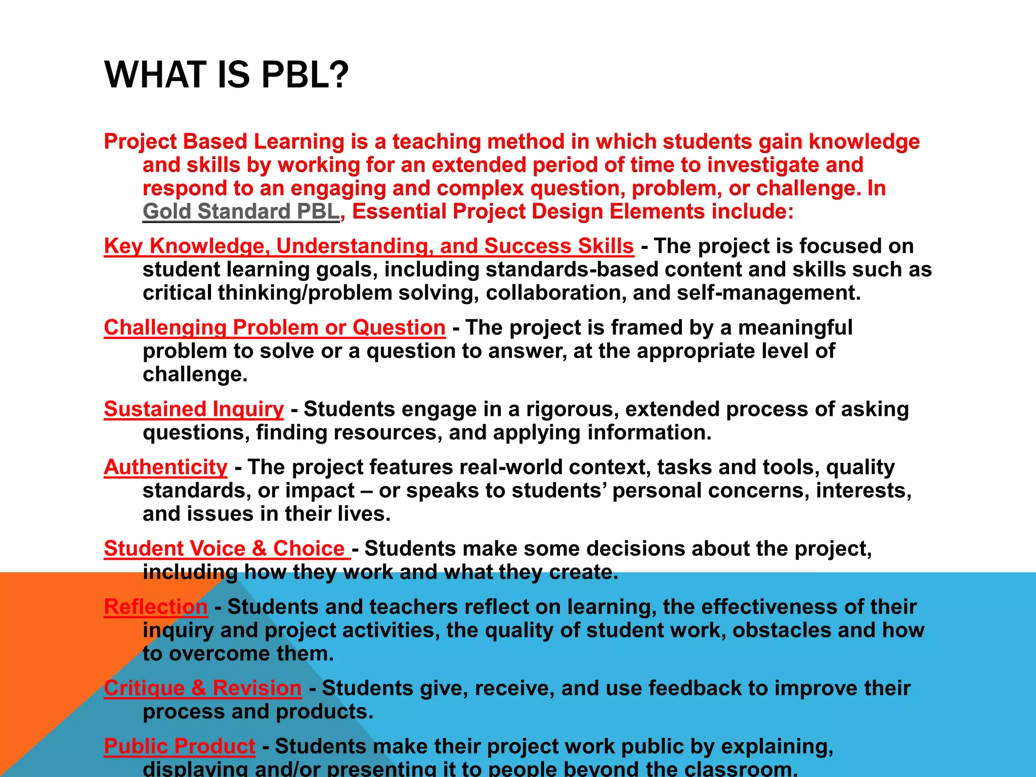 Josh pbl project | PPTX