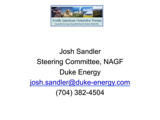 North American Generator Forum Update | PDF