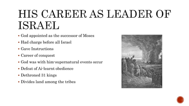 Joshua biblical character | PPT