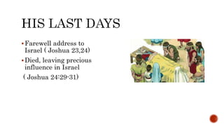 Joshua biblical character | PPTX