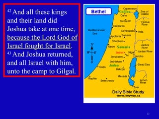 Joshua 10b | PPT