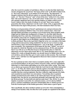 Joshua 18 commentary | PDF