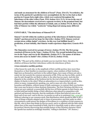 Joshua 19 commentary | PDF