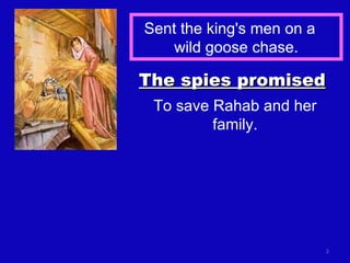 Joshua 2c | PPT | Christianity | Religion & Spirituality