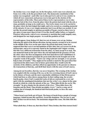 Joshua 4 commentary | PDF