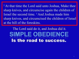 Joshua 5a | PPT